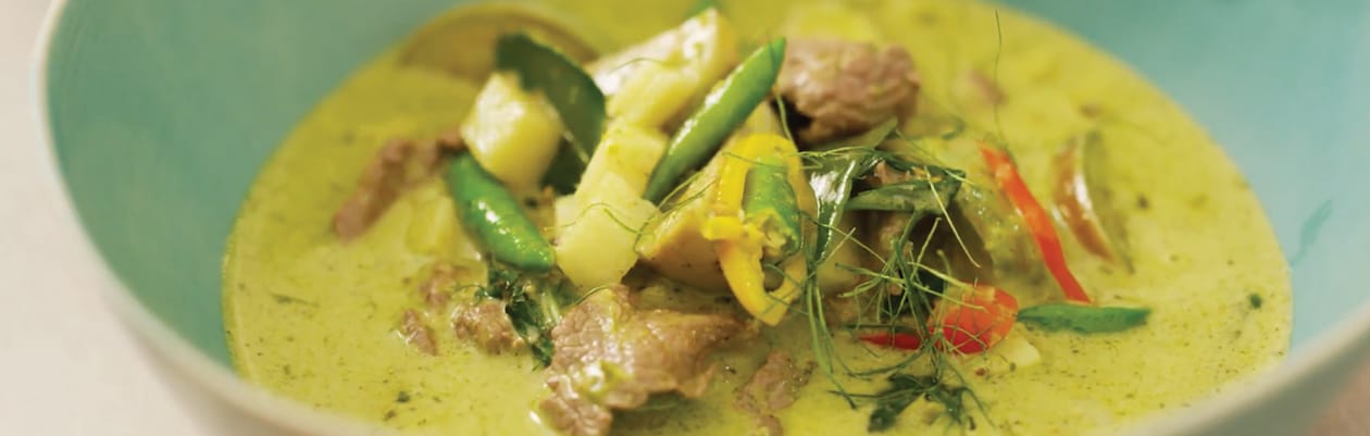 Thai Green Curry with Beef